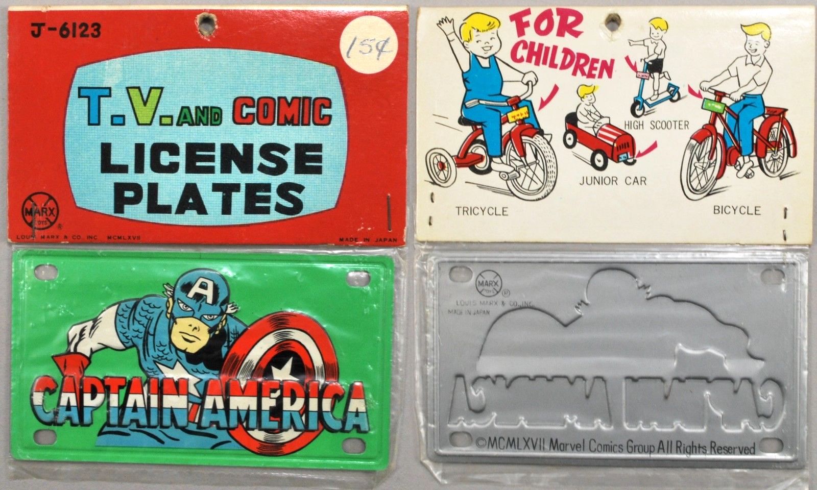 Pop '67!: Marvel Comics license plates