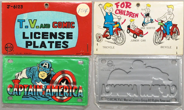 Pop '67!: Marvel Comics license plates
