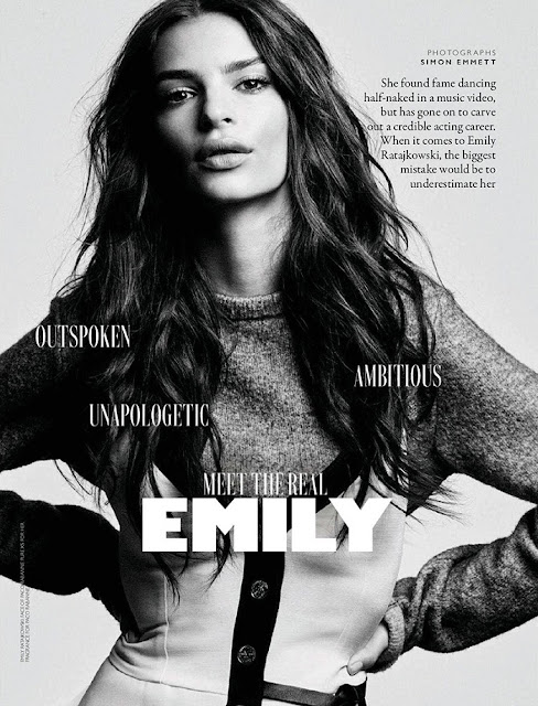 Hily Designs: Emily Ratajkowski muestra preciosos diseños de moda en la ...