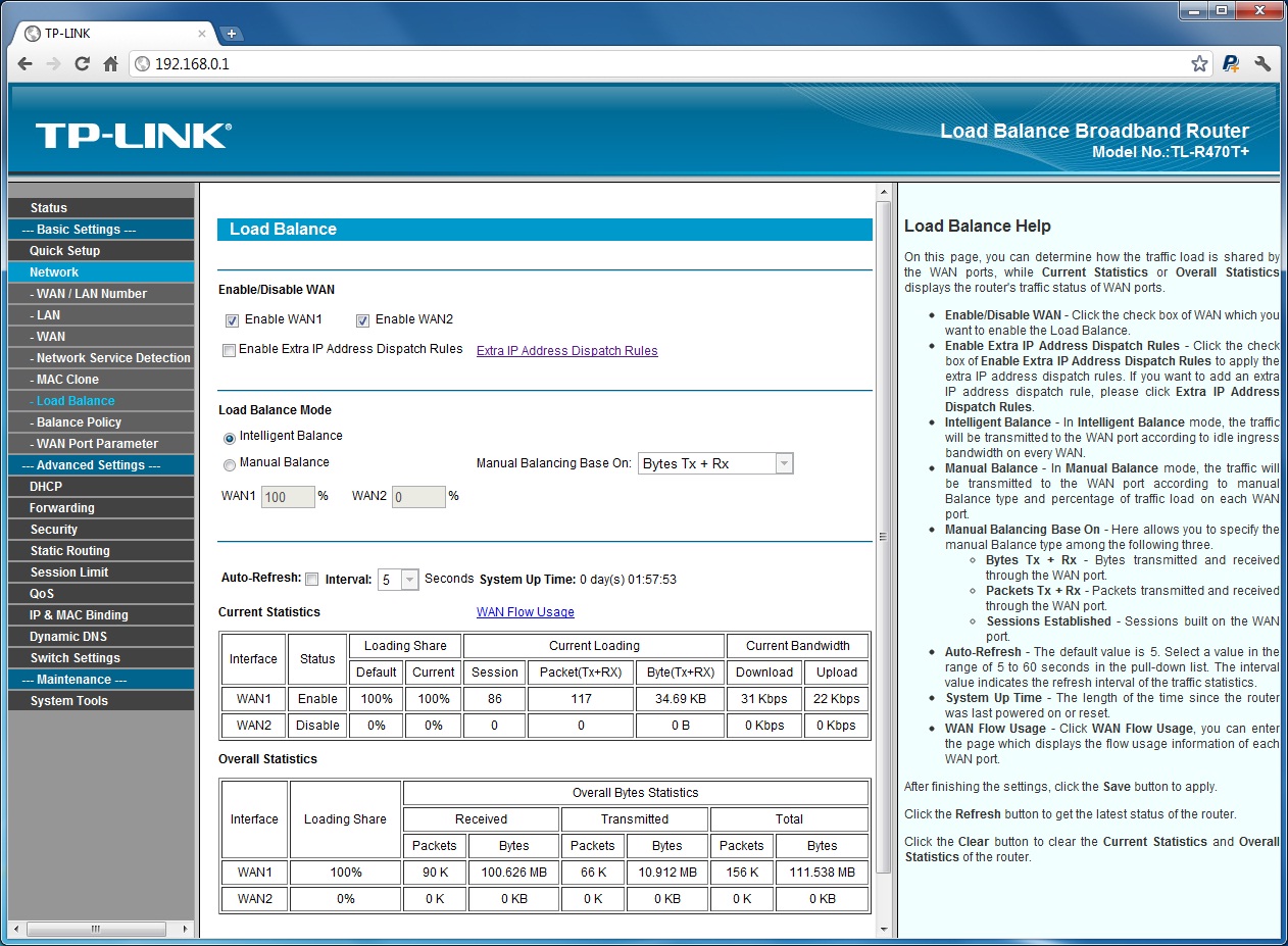 kelvyn.taylor: News: TP-Link TL-R470T+ load-balancing router
