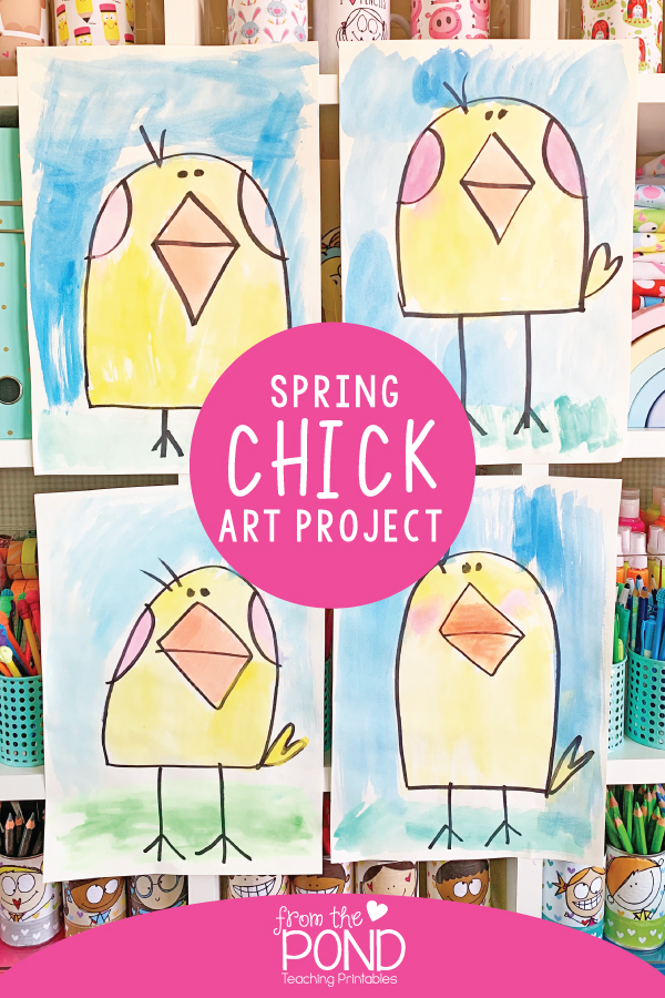 Spring Chick Art Project | From the Pond
