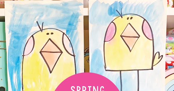 Spring Chick Art Project | From the Pond