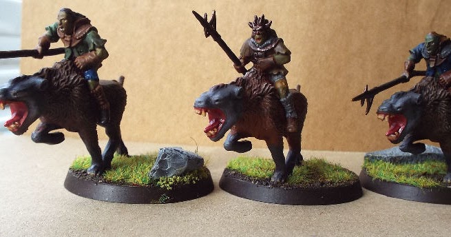 Games Workshop at Cotswold Bookstore - ish: Warg Rider 2