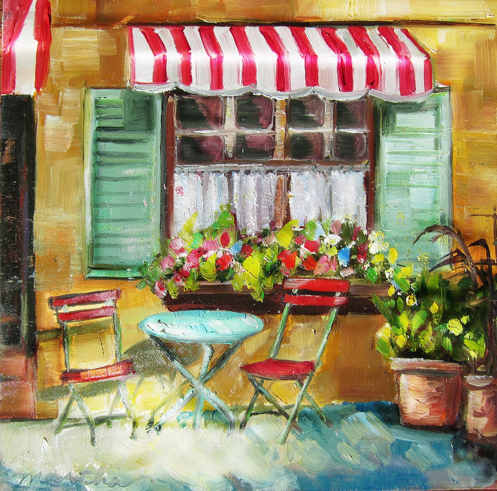 Italian Cafe Artwork