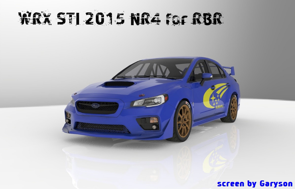 RBR+: Subaru WRX STI 2015