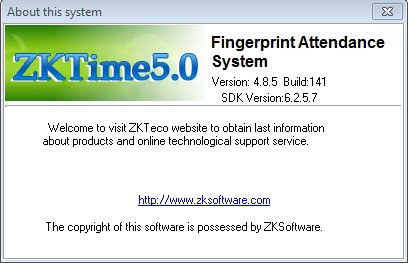 My Blogger: Zkteco & Zktime 5.0