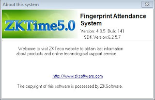 My Blogger: Zkteco & Zktime 5.0