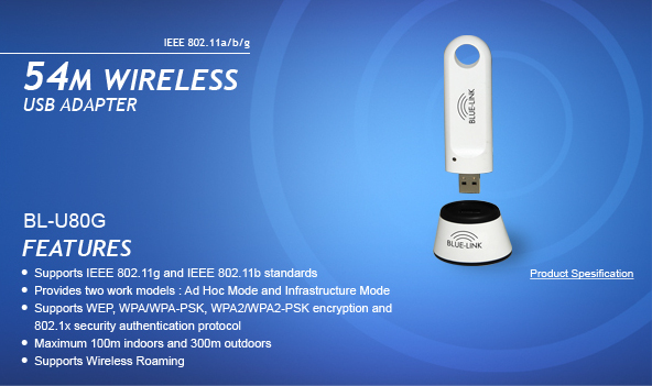 Download Driver USB WIFI Blue Link BL-U80G CD ~ SoloIFX