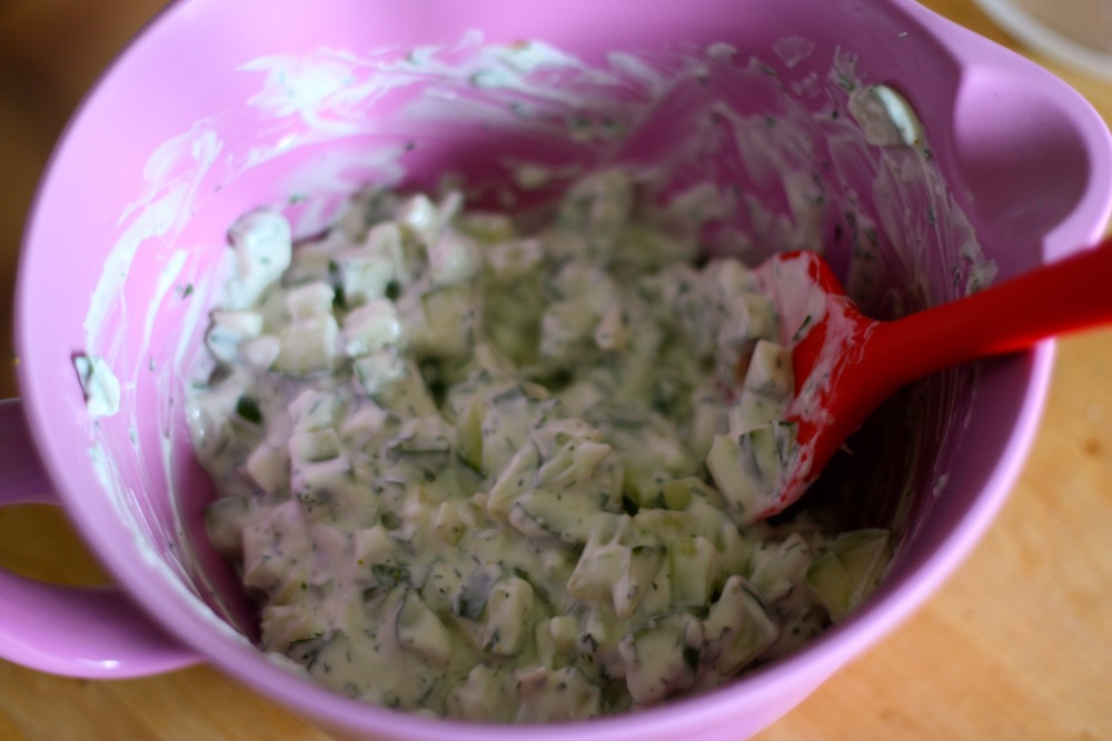 ben and birdy: Cool as a Cucumber (Tzatziki recipe!)