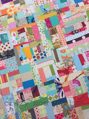 crazy mom quilts: super scrap happy, again