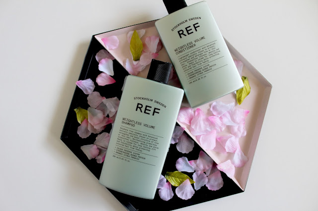 Review: REF Stockholm Sweden Weightless Volume Shampoo And Conditioner
