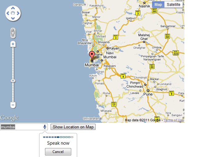 A Blog on Google API 's: Google Chrome Speech Recognition mashup with ...
