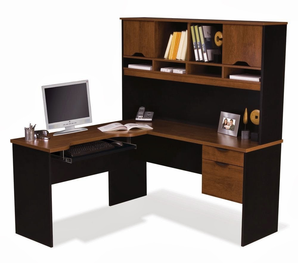 l shaped desk: L Shaped Desk With Hutch