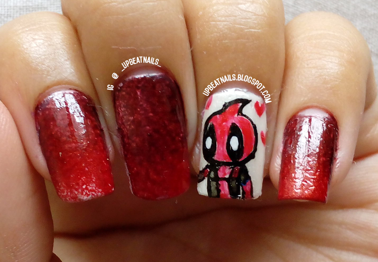 Deadpool Nails | Born Pretty Store Announcement. - Upbeat Nails | Nail ...