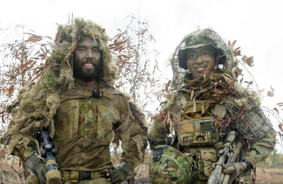Asian Defence News: Australian and Japanese snipers during Exercise ...
