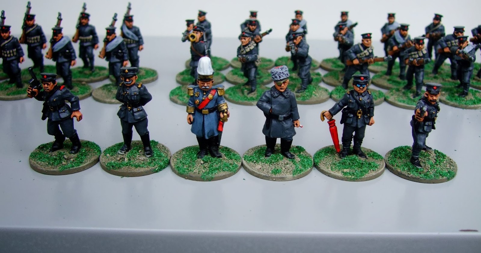 The Angry Lurker: 28mm Painted Victorian Sci-Fi Warlord's Army from......