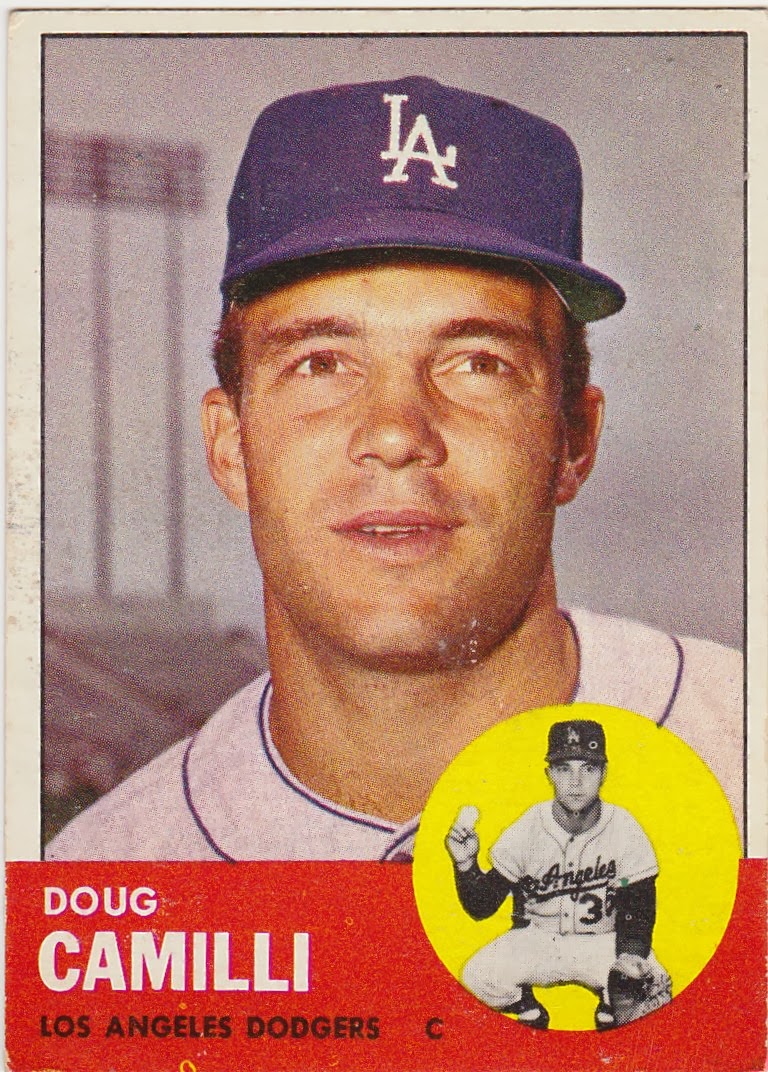 1963 Topps Baseball: #196 Doug Camilli