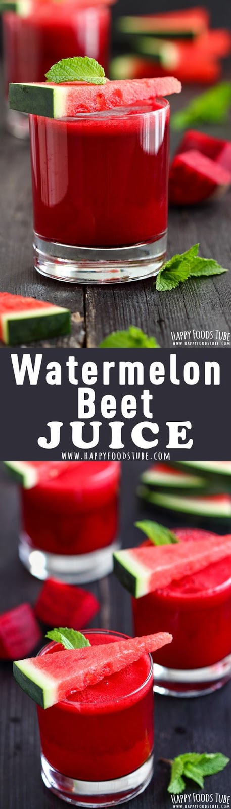 WATERMELON BEET JUICE - My Favorite food and Recipe