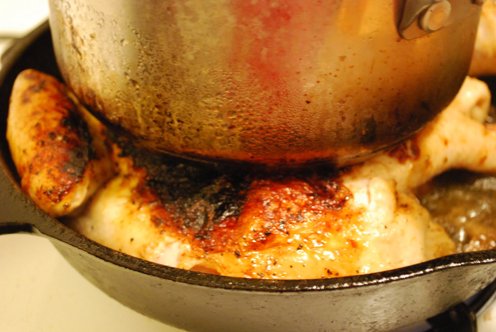 Sybil's Spoon: Flattened Brick Chicken