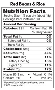 Red Beans and Rice - Medi-health Clinical Program