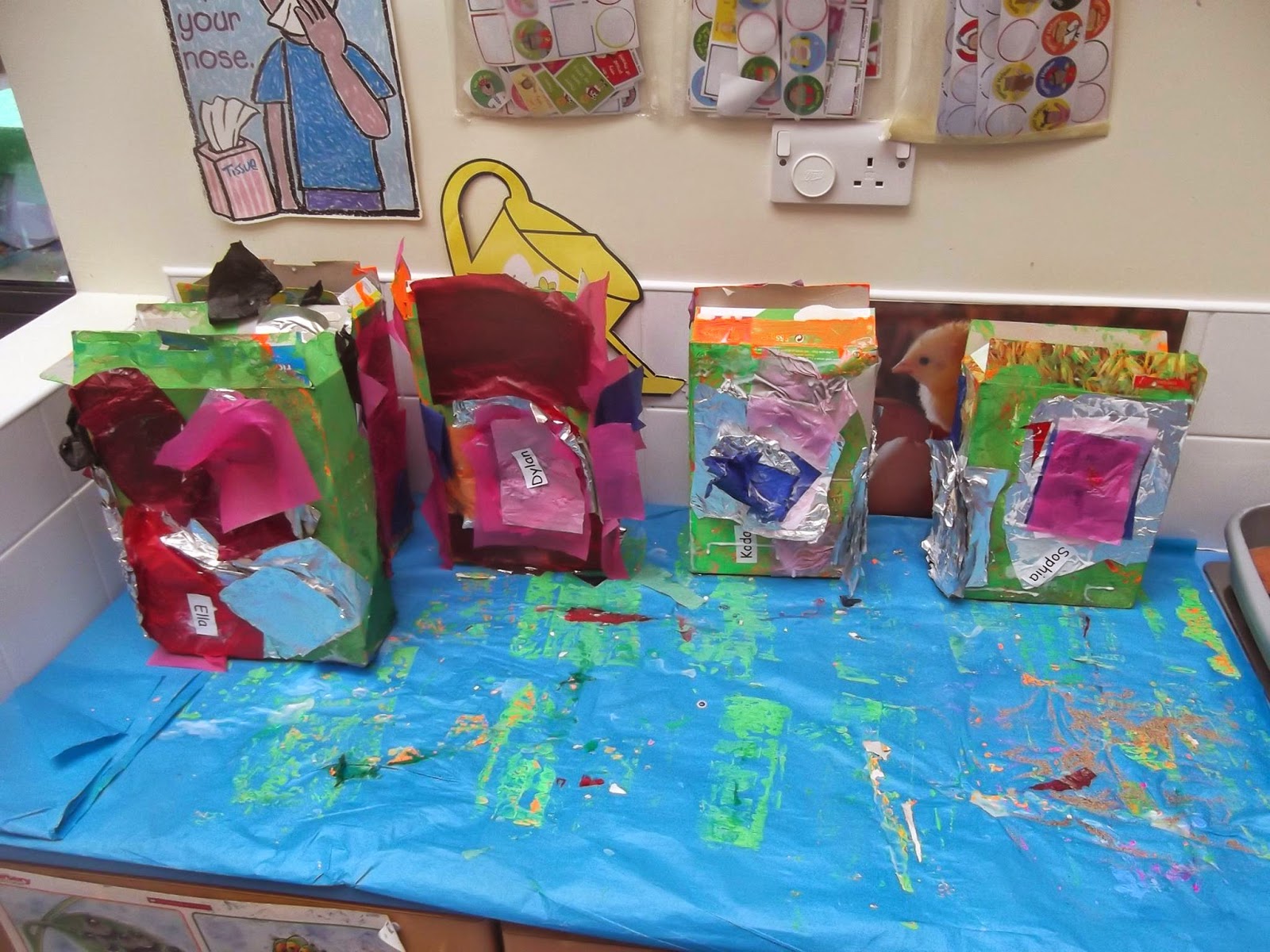 Learning for Life: Box Collage 2014