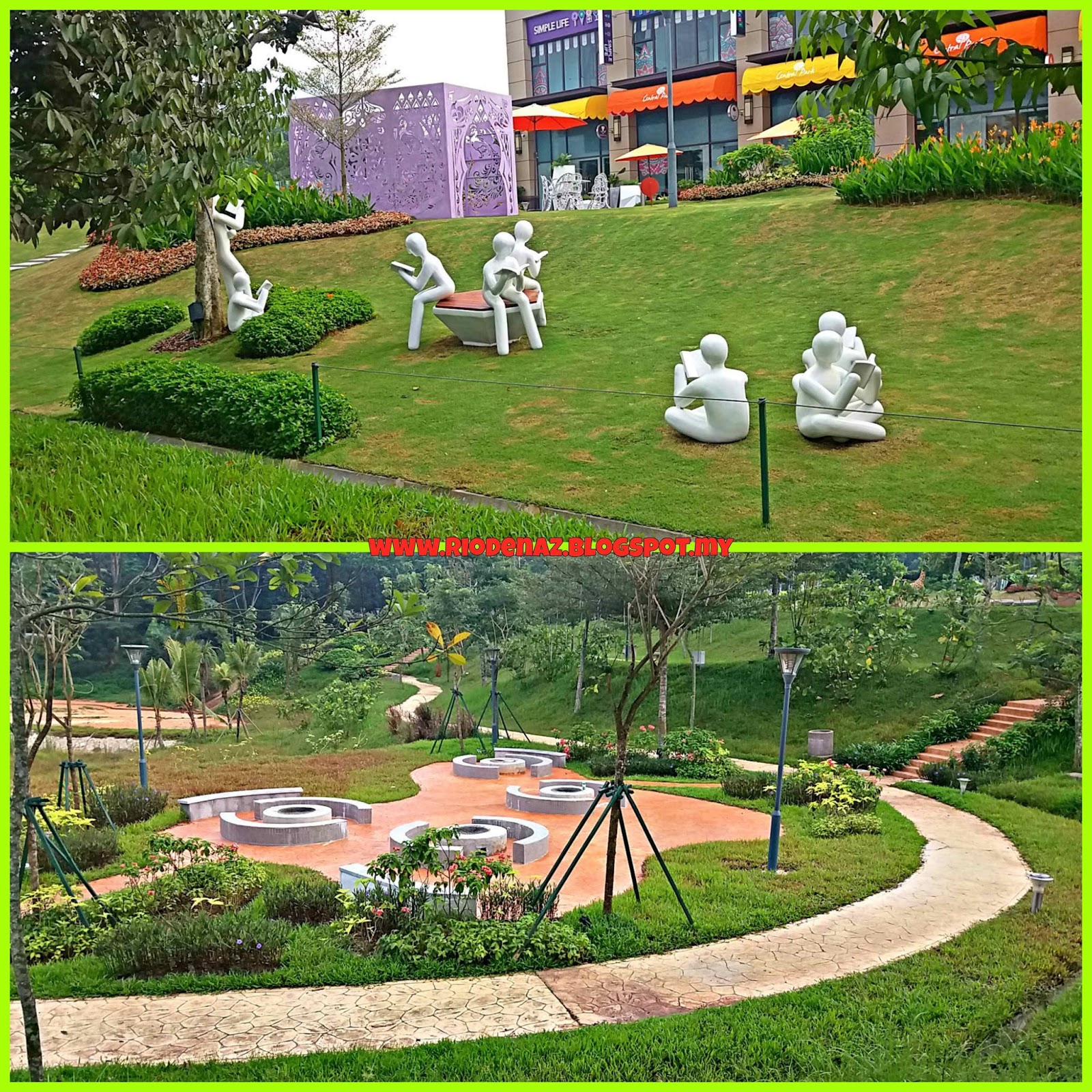 Rio Azzaro: Riadah di Central Park Damansara Alif