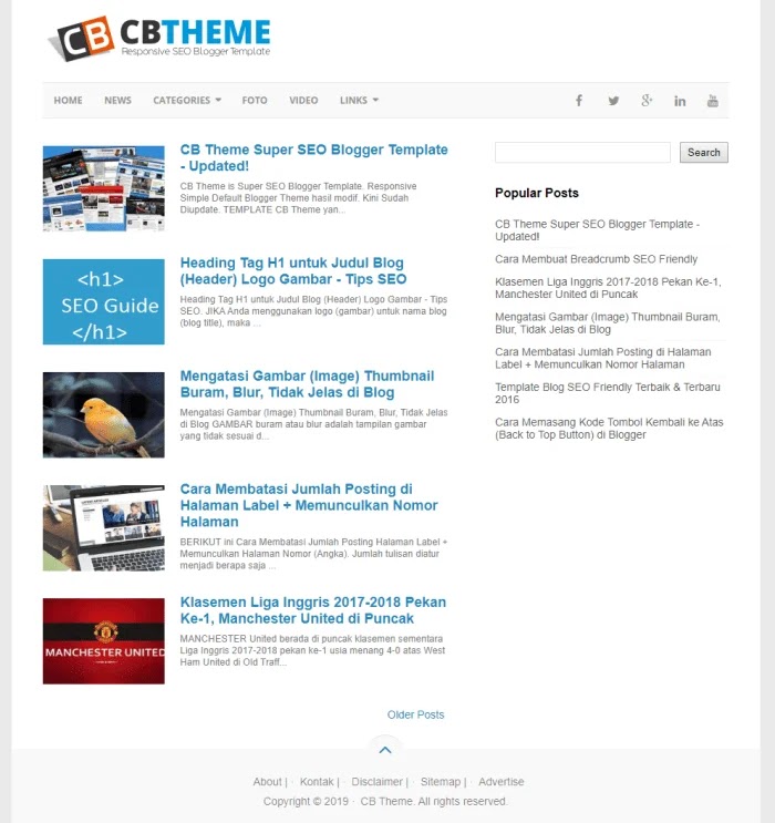 17 Amazing Responsive Blogger Templates 2024 [Professional Mobile ...