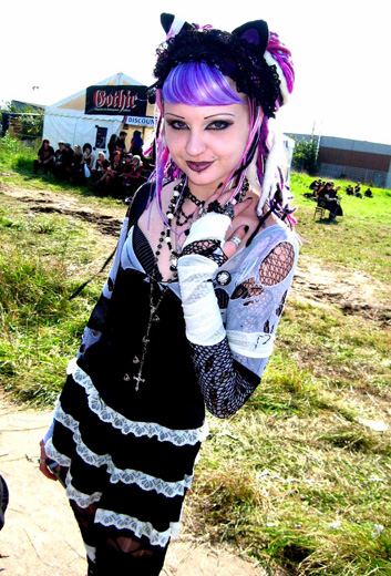 Madame Macabre Estilos Góticos Perky Goth