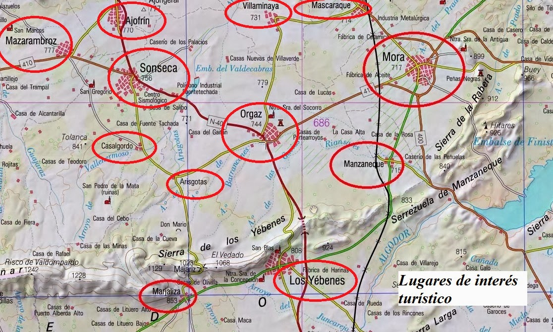 GUÍAS TURÍSTICAS, RUTAS, MONUMENTOS Y PUEBLOS DE TOLEDO CON "ENCANTO ...