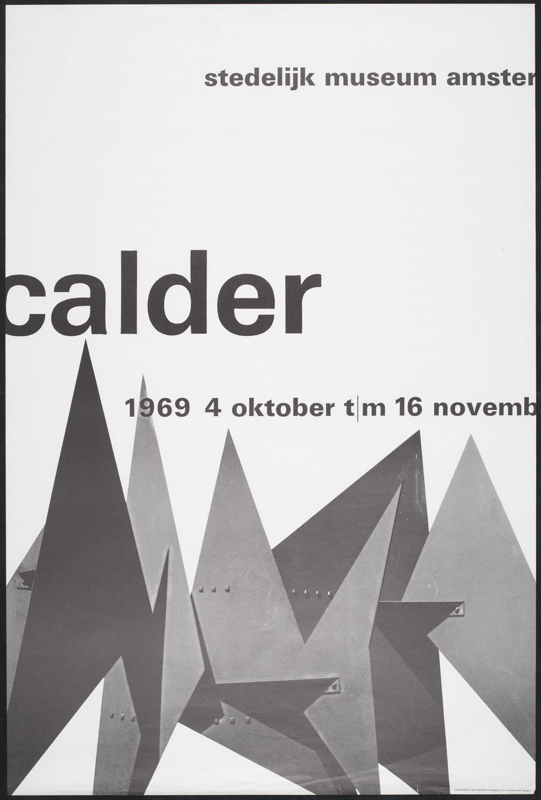 ART & ARTISTS: Posters from the Stedelijk Museum, Amsterdam
