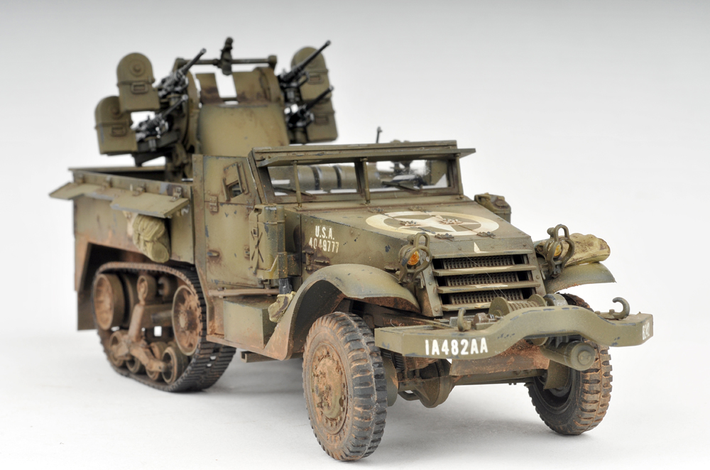 MY mini WORLD: 61. M16 Half Track – U.S.A. WWII (TAMIYA 1/35)