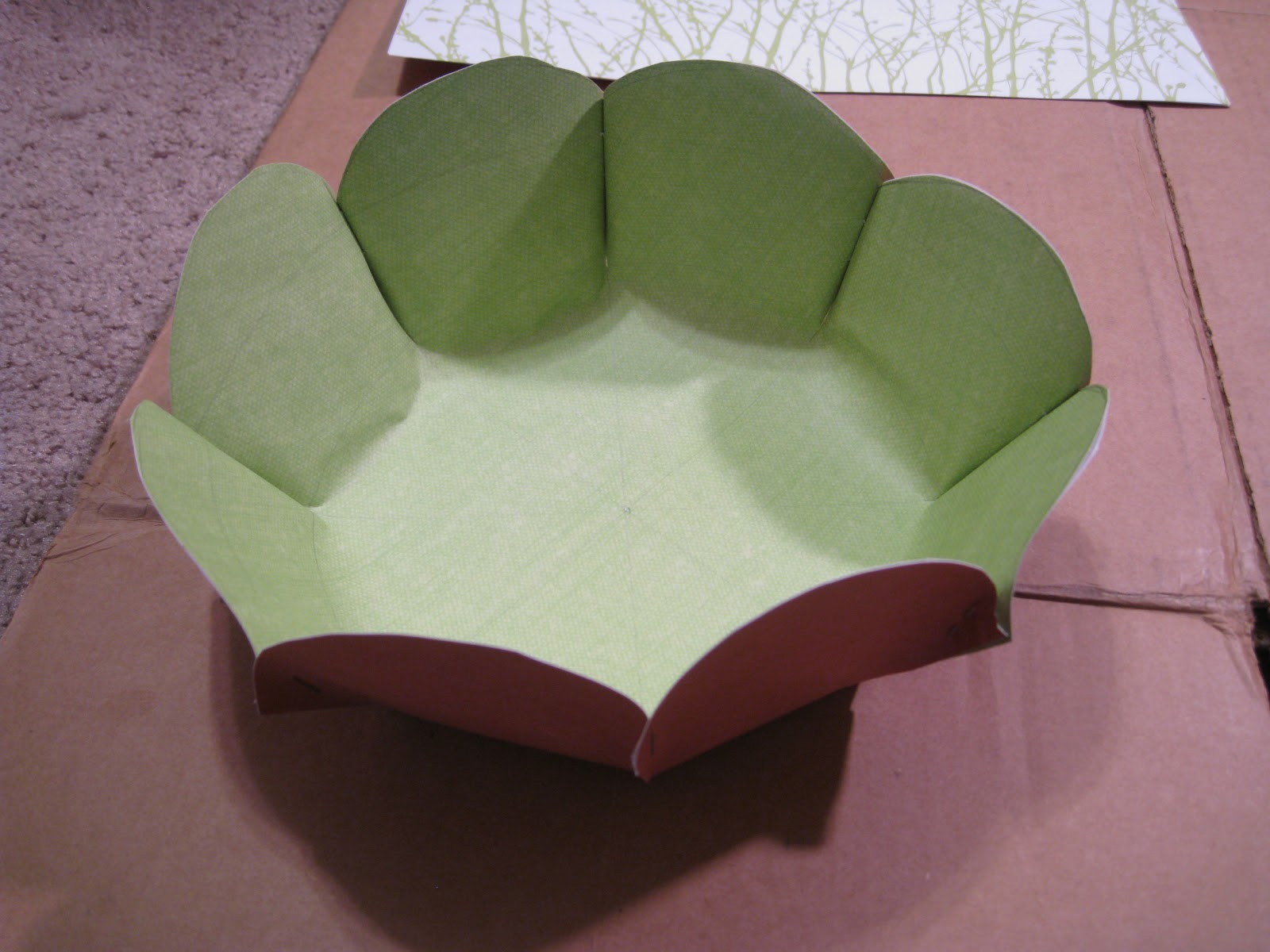 Happily Ever Crafter: Pinterest Fail: Paper Flower Bowls