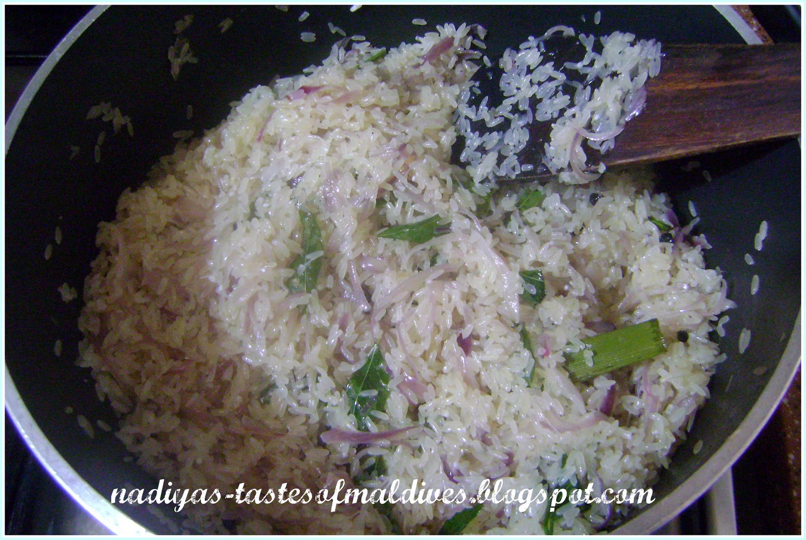 Nadiya's Tastes Of Maldives: Mas Bai (Fish Rice)