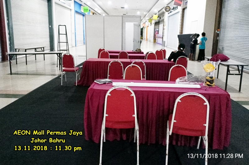 Hj. Zulheimy Ma'amor: 2018 - AEON PERMAS JAYA, PERMAS JAYA JOHOR BAHRU