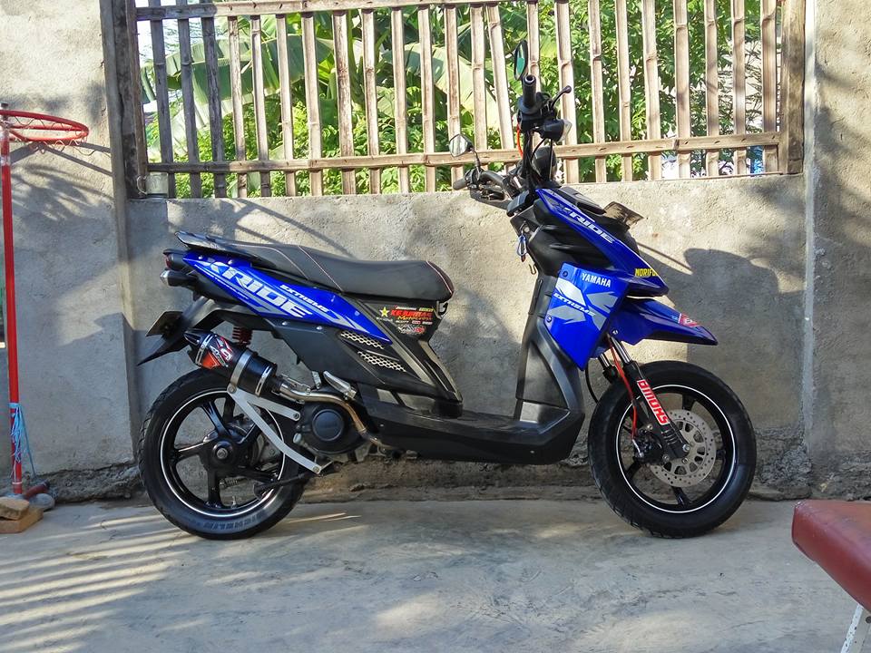 30 Gambar Modifikasi X Ride Ala Supermoto Paling Tangguh