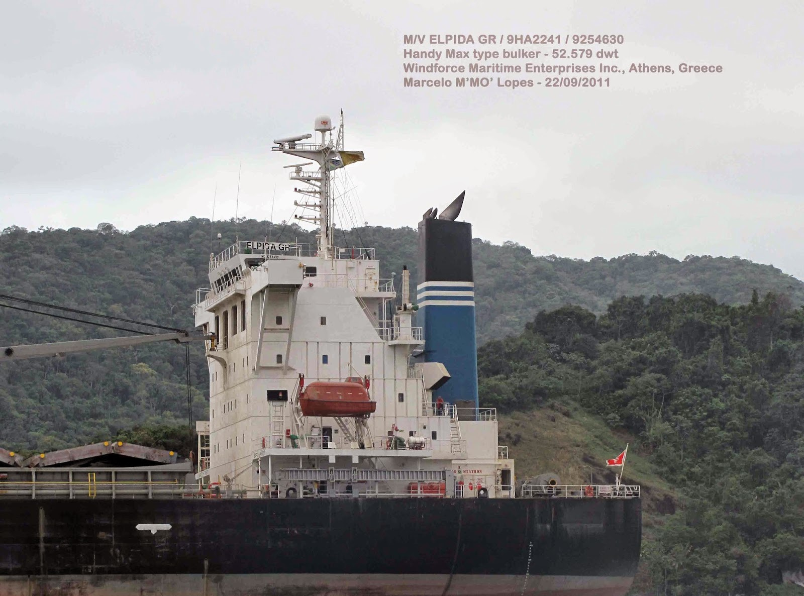 Santos Shiplovers: M/V Elpida GR / 9HA2241 - Embarque de açúcar em Santos