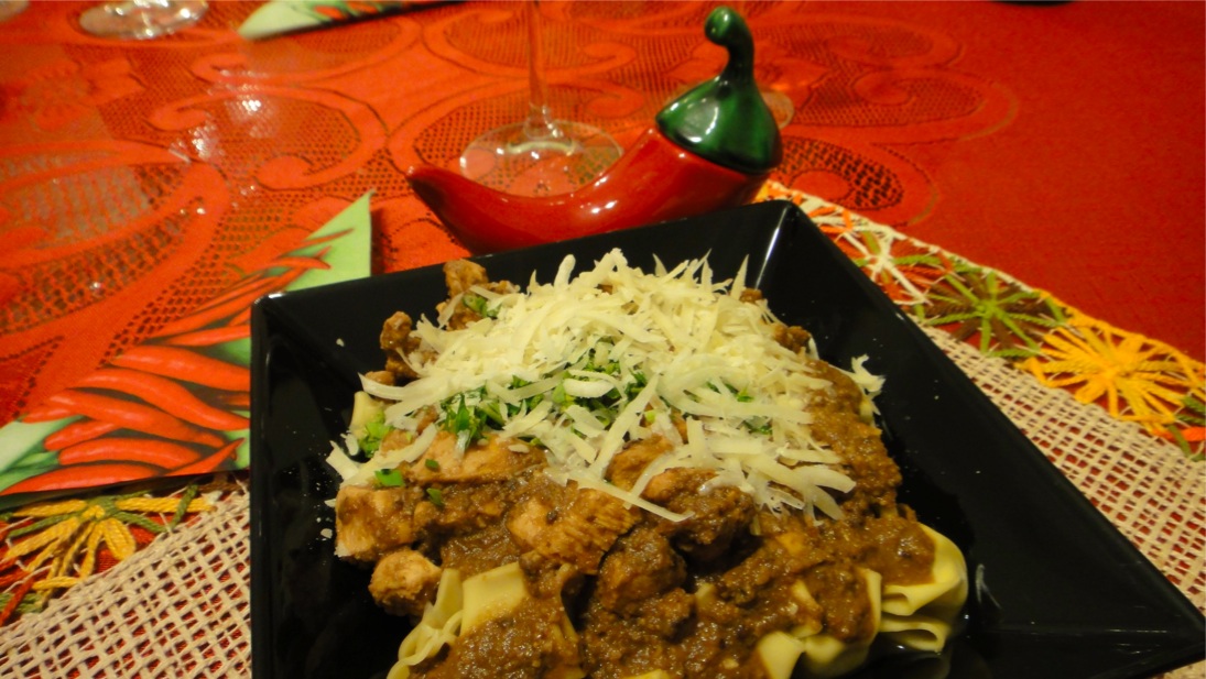 Mundo da Carol: Mole - comida mexicana