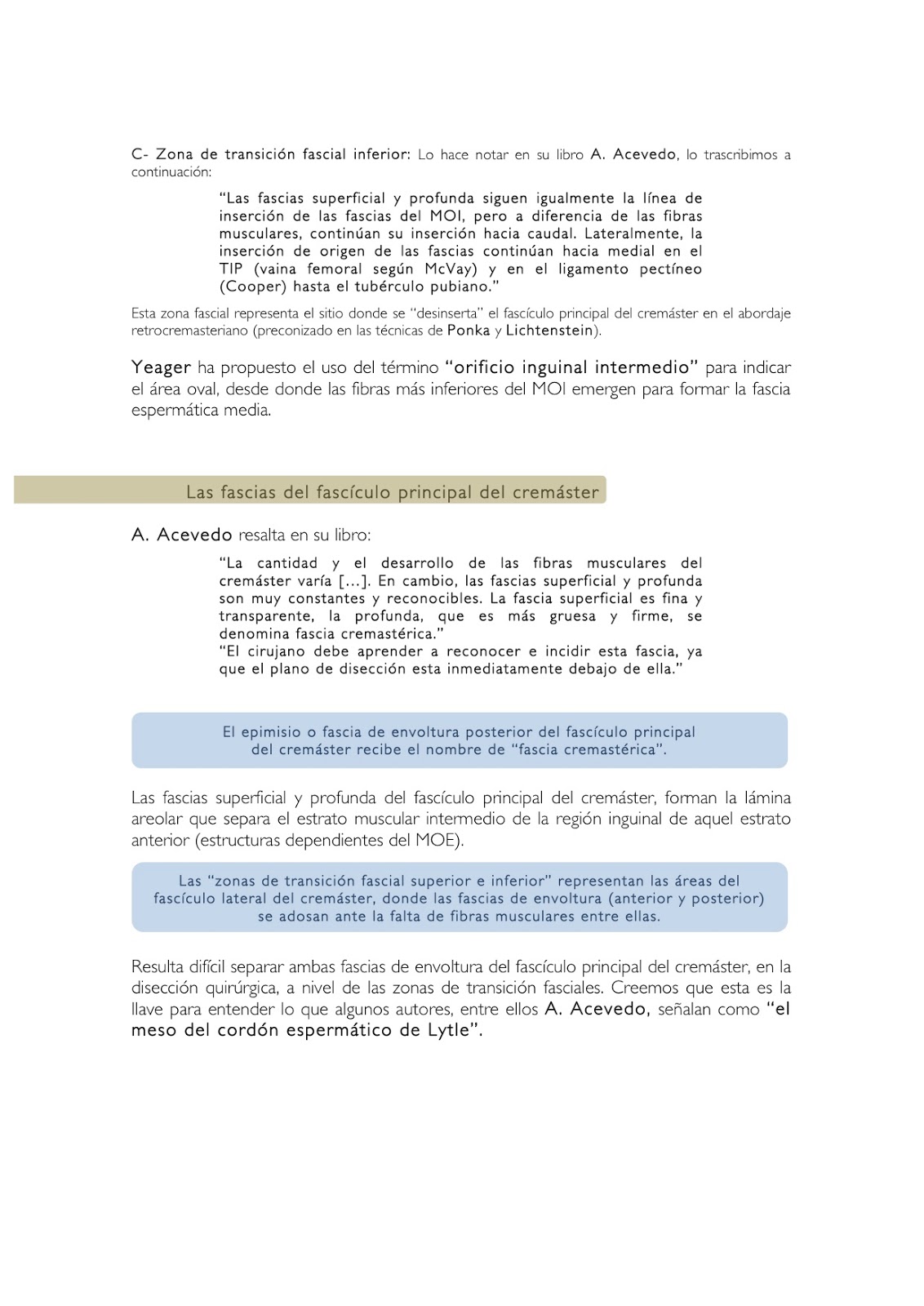 Cuadernos de Anatomía Quirúrgica: Anatomía quirúrgica del cremáster.