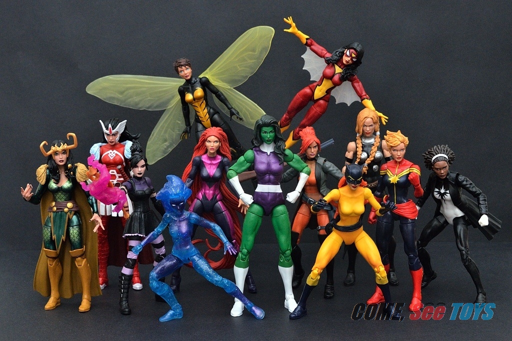 Come, See Toys: Marvel Legends Series A-Force She-Hulk & Singularity