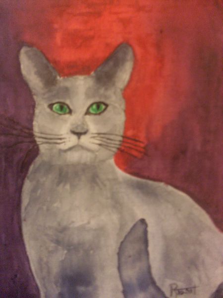 Aquarellen van Renate: animals