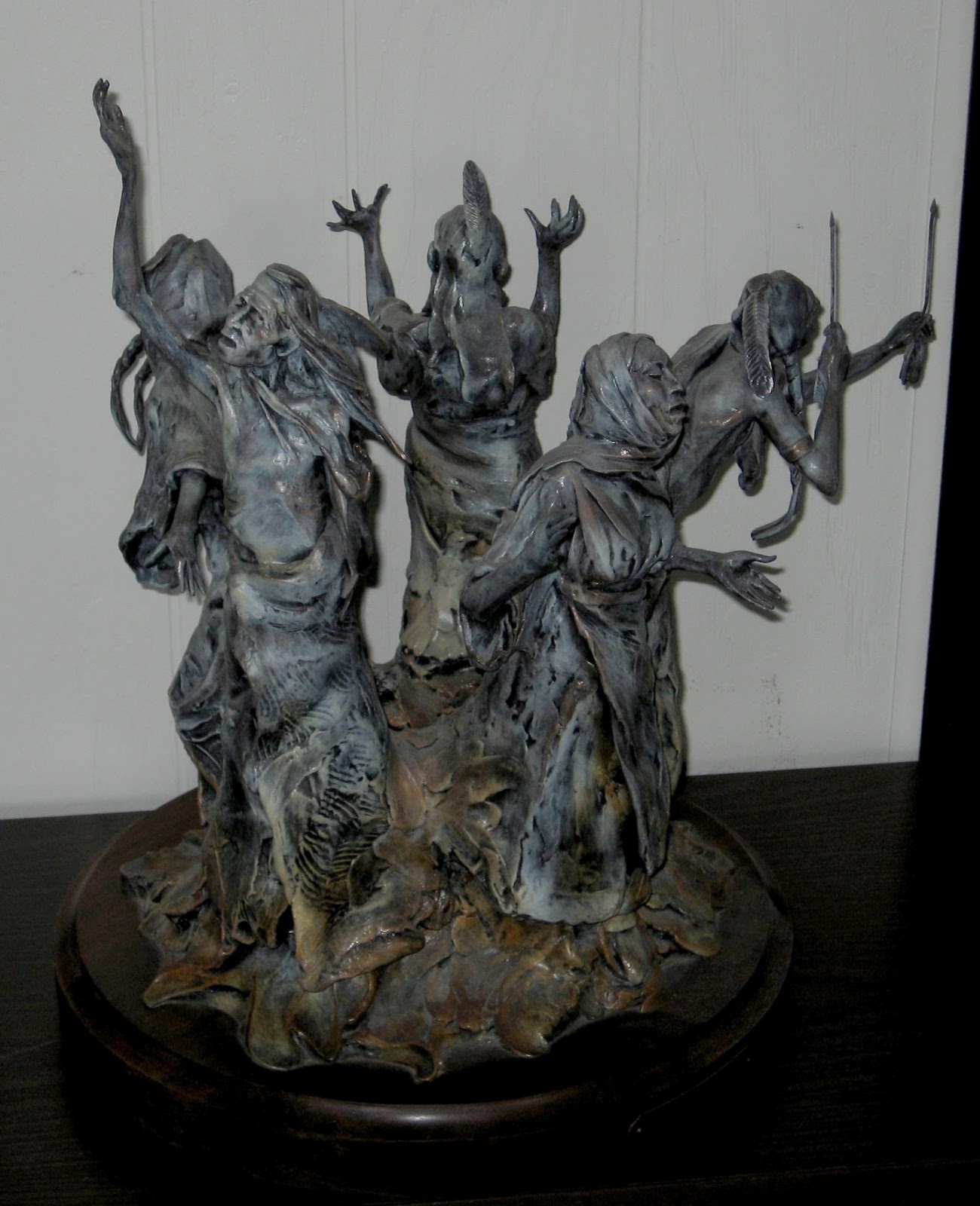 Clay To Bronze: Ghost Dance Sketch for a New Piece Part 1 and 2