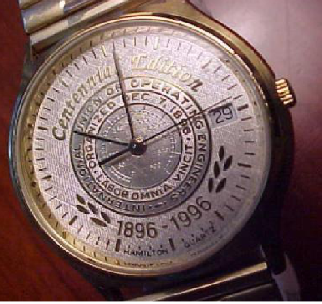 Vintage Hamilton 9812 Presentation Watches: International Union of ...