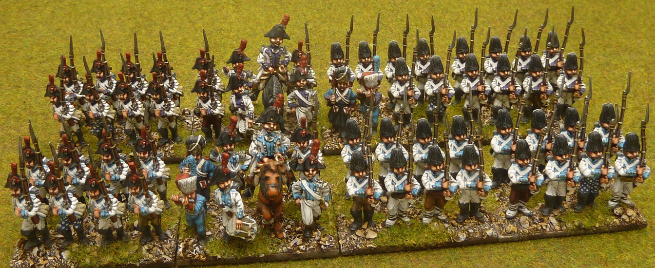 Lace 'n Big Hats: 28mm Napoleonic Spanish Line infantry and Foreign ...