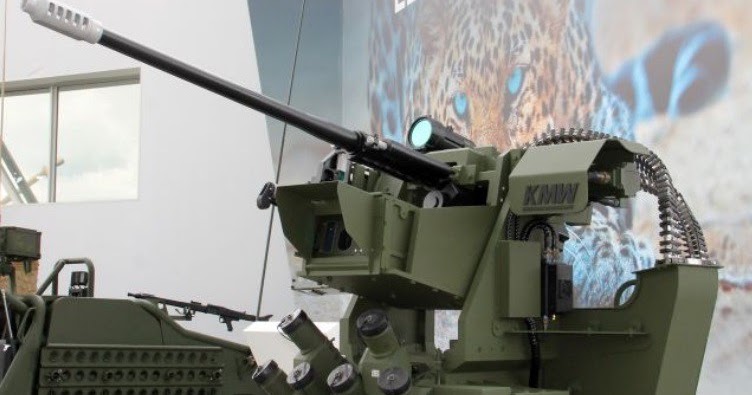 Orbis Defense Blog: Eurosatory 2016: KMW launches new FLW500 weapon station