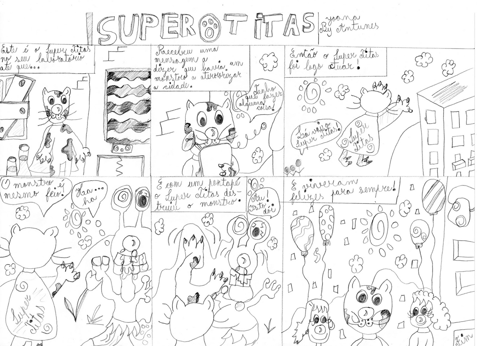 Vamos Pintar Desenhos: As aventuras do Super Titas