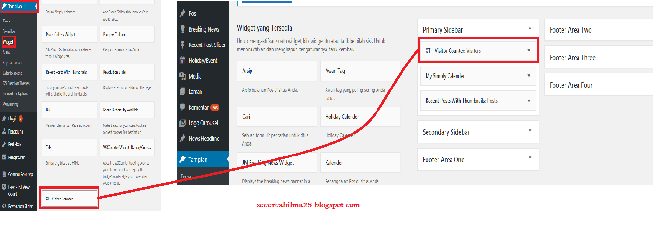 Rekomendasi Widget Untuk Visitor Counter dan Traffic Statistik di ...