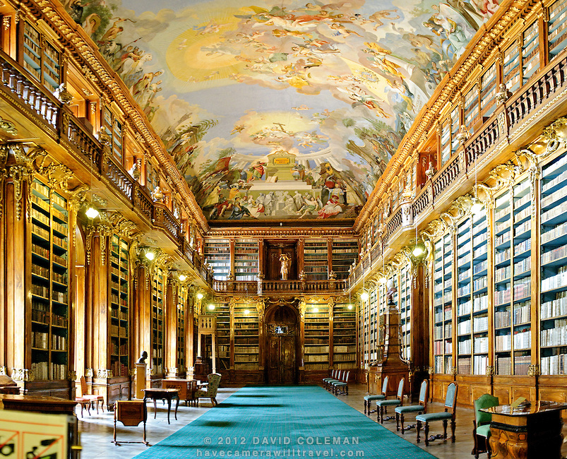 Chuck vs. the Sound of Music: Strahovská knihovna - Strahov Library