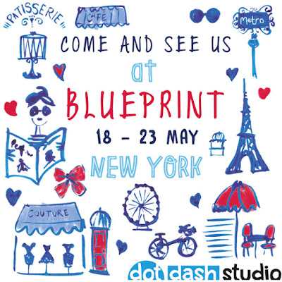 print & pattern: BLUEPRINT 2017 - dot dash studio
