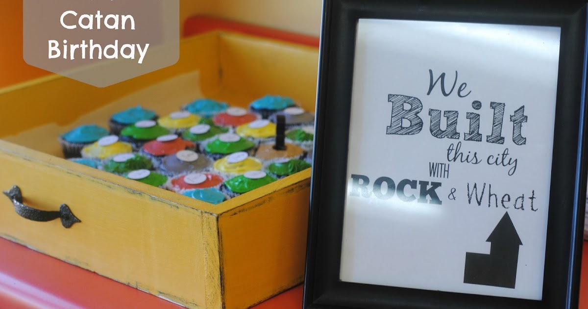 Kate's Kitchen: Settlers of Catan Birthday Party