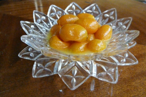 Sabores Conversos: DULCE DE NARANJITAS miniatura O KUNQUANTS. (8 porciones)